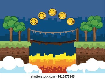 370 Bridge Pixel Art Images, Stock Photos & Vectors | Shutterstock