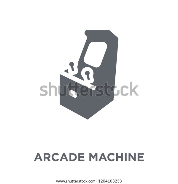 Arcade Machine Icon Arcade Machine Design Stock Vector (Royalty Free ...