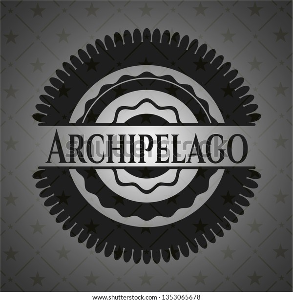 Archipelago Dark Icon Emblem Stock Vector (Royalty Free) 1353065678 ...