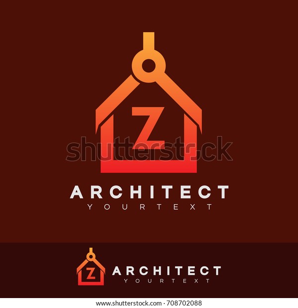 Architect Initial Letter Z Logo Design: เวกเตอร์สต็อก (ปลอดค่าลิขสิทธิ์ ...