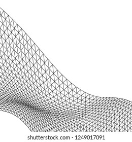 Architectural Drawing Abstract 3d Mesh Geometric: เวกเตอร์สต็อก (ปลอด ...