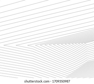 Architecture Linear Geometric Background 3d Stock Vector (Royalty Free ...