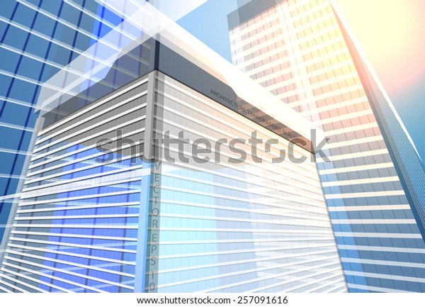 Architecture Transparent Buildingbuilding Exterior Vector Background ...