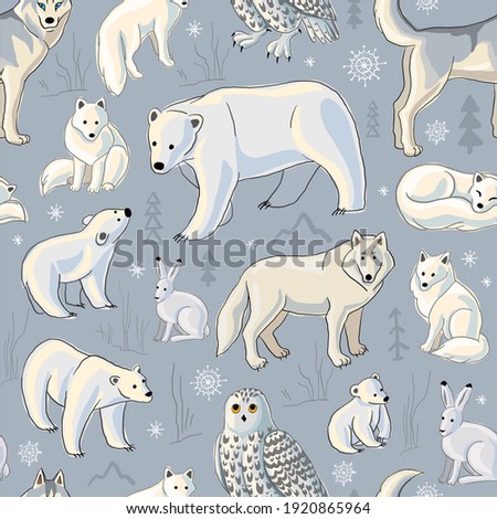 Arctic Hare Drawing | Free download on ClipArtMag