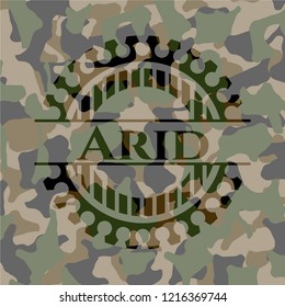 Arid Camo Emblem Stock Vector (Royalty Free) 1216369744 | Shutterstock