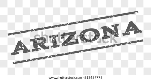 Arizona Watermark Stamp Text Caption Between Stock Vector (Royalty Free ...