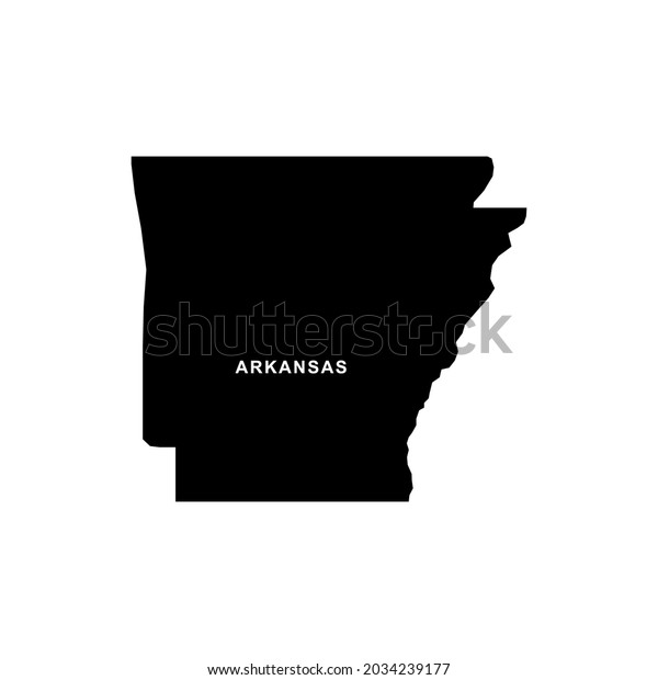 Arkansas Map Icon Arkansas Icon Vector Stock Vector (Royalty Free ...