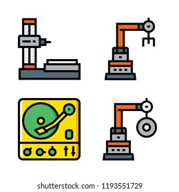 236 Turntable arm vector Images, Stock Photos & Vectors | Shutterstock