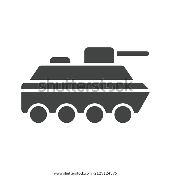 Armored Vehicle Icon Vector Image Can Stock Vector (Royalty Free ...