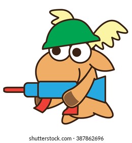 Army Deer Stock Vector (Royalty Free) 387862696 | Shutterstock