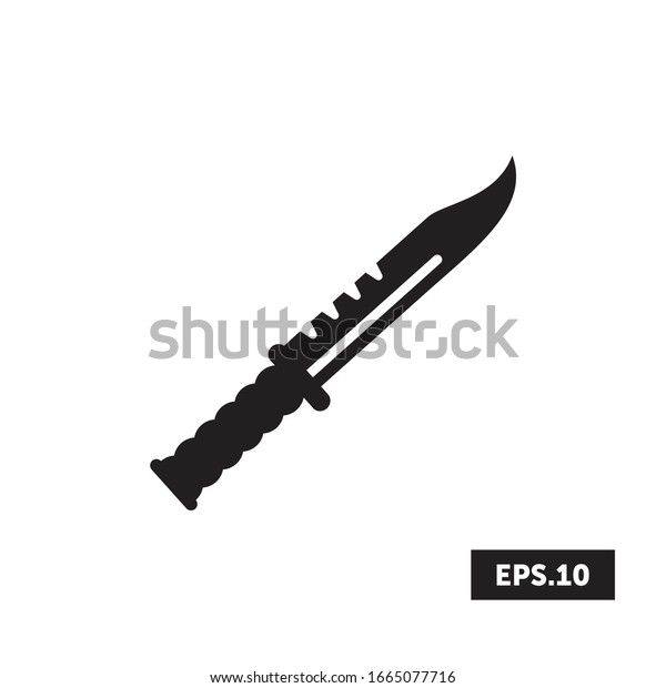 Army Knife Icon Army Knife Signsymbol Stock Vector (Royalty Free ...