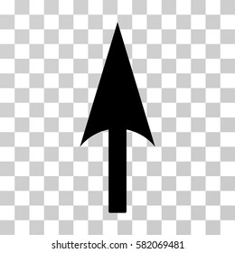 Arrow Axis Y Vector Pictogram Illustration Stock Vector (Royalty Free ...
