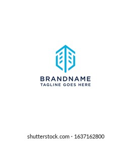 Arrow Building Logo Design Template Vector Stock Vector (Royalty Free ...
