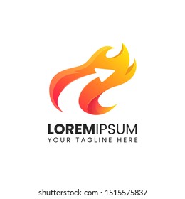 Fire Letter S Logo Abstract Logo: vector de stock (libre de regalías ...