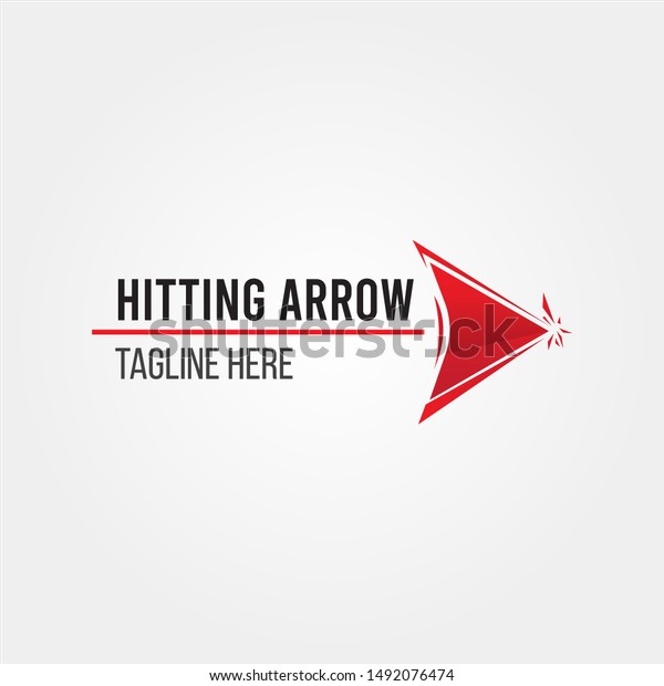 Arrow Forward Logo Design Icon Template Stock Vector (Royalty Free ...