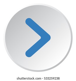 Simple Arrow Sign Icon Stock Vector (Royalty Free) 1332791582