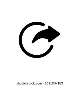 Arrow Icon Shortcut Replace Symbol: เวกเตอร์สต็อก (ปลอดค่าลิขสิทธิ์ ...
