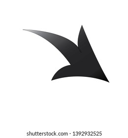 Arrow Icon Symbol Gradient Stock Vector (Royalty Free) 1392932546 ...