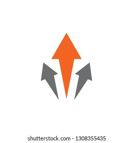 Vector Boost Arrow Graphic Design Element Stock Vector (Royalty Free ...