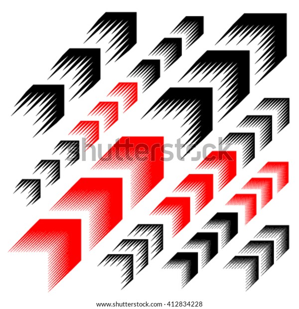 Arrow Motion Line Simple Symbol Vector Stock Vector (Royalty Free ...