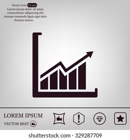 Arrow On Scale Web Icon Vector Stock Vector (Royalty Free) 329287709 ...