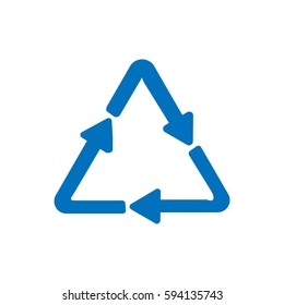 Arrow Recycle Icon Stock Vector (Royalty Free) 594135743 | Shutterstock