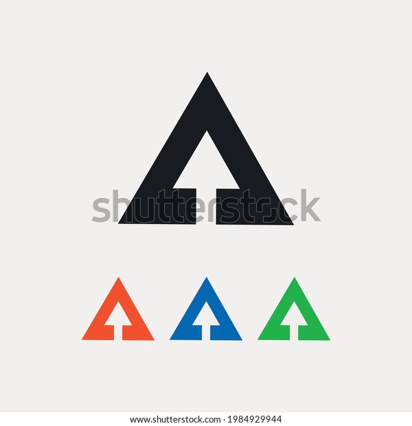 Arrow Sign Logo Design Vector Arrow Stock Vector (Royalty Free ...