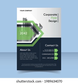 Arrow Speed Flyer Template Design Stock Vector (Royalty Free ...