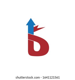 Success Business Arrow Boost Vector Logo Stock Vector (Royalty Free ...