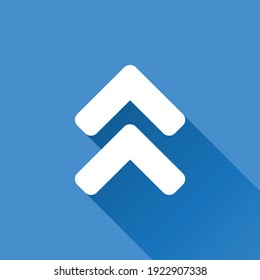 Arrow Upward Sign Arrow Sign Stock Vector (Royalty Free) 1922907338 ...
