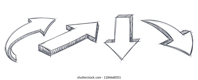 3,239 3d arrow drawn Stock Illustrations, Images & Vectors | Shutterstock