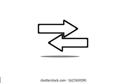 681 Back forth icon Images, Stock Photos & Vectors | Shutterstock