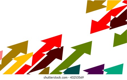 Arrows Opposite Direction Stock Vector (Royalty Free) 43253569 ...