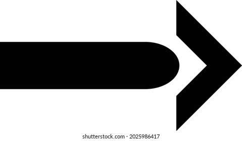 Arrows Separate Arrowheads Arrowheads Combined Black Stock Vector ...