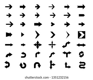 Arrows Vector Collection Elegant Style Stock Vector (Royalty Free ...