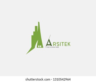 Arsitek Home Logo Creative Design Template: vector de stock (libre de ...