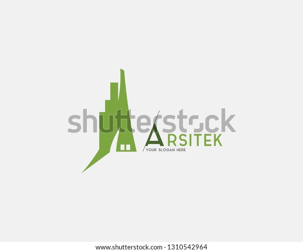 Arsitek Home Logo Creative Design Template Stock Vector (Royalty Free ...