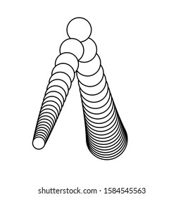 Tower Shell Illustration Drawing Engraving Ink 스톡 벡터(로열티 프리) 586792004 ...