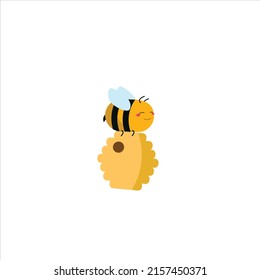 Art Bee Lieve Stock Vector (Royalty Free) 2157450371 | Shutterstock