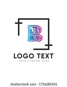 Art Core Letter Type R Logo Stock Vector (Royalty Free) 1756285541 ...