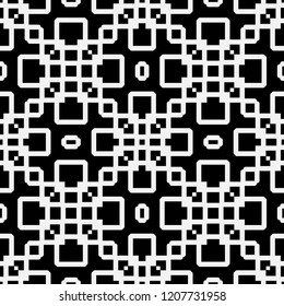 Art Deco Black White Texture Seamless Stock Vector (Royalty Free ...