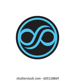 Infinity World Logo Icon Design Stock Vector (Royalty Free) 1065138131