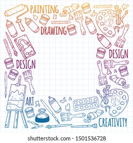 Art Hand Lettering Doodles Elements Vector Stock Vector (Royalty Free ...