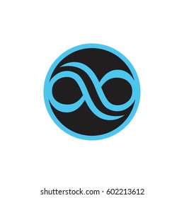 Infinity World Logo Icon Design Stock Vector (Royalty Free) 1065138131