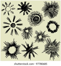 5,245 Sun sketchy Images, Stock Photos & Vectors | Shutterstock