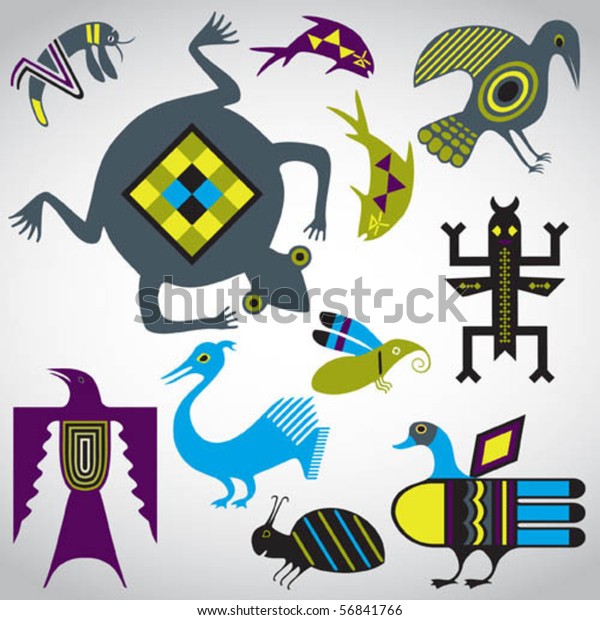 Art Symbols Clip Art Stock Vector (Royalty Free) 56841766 | Shutterstock