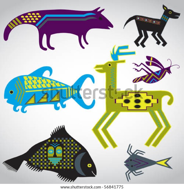 Art Symbols Clip Art Stock Vector (Royalty Free) 56841775 | Shutterstock