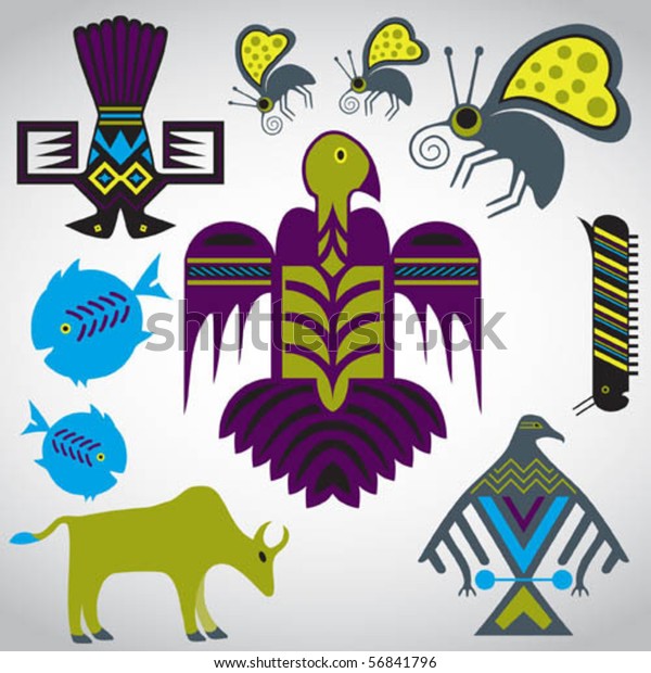 Art Symbols Clip Art Stock Vector (Royalty Free) 56841796 | Shutterstock