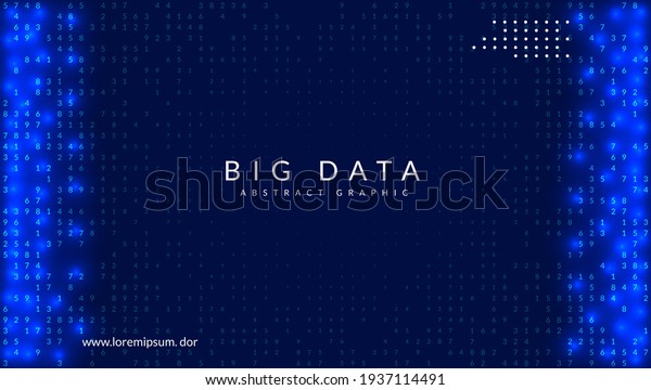 Artificial Intelligence Background Digital Technology Deep Stock Vector ...