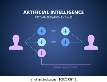 Artificial Intelligence Infographics Vector Illustration Stock Vector ...